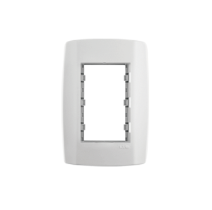 Placa 4x2 2 Módulos Separados Horizontal com Suporte - Ilumi Materiais ...