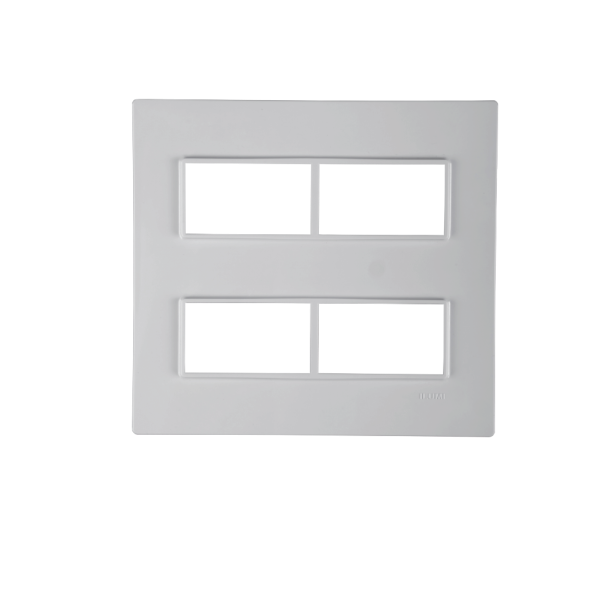 Placa 4x2 - 3 Módulos Juntos - Ilumi Materiais Elétricos