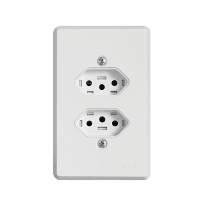 Tomadas e interruptores - Ilumi Materiais Elétricos